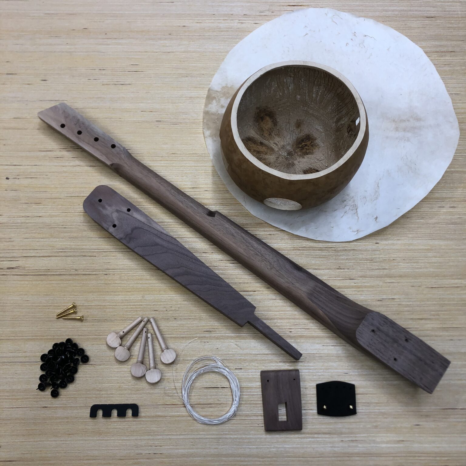 Gourd Banjo Kit (Banza) – Carver Banjos